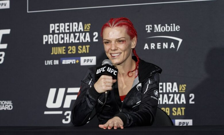 Gillian Robertson lights up at idea of becoming UFC women’s champ
